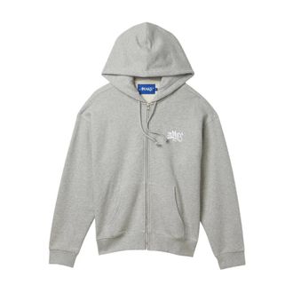 Awake NY Homme, Sweatshirts et sweats à capuche, Gris, Taille: XL Zip-throughs