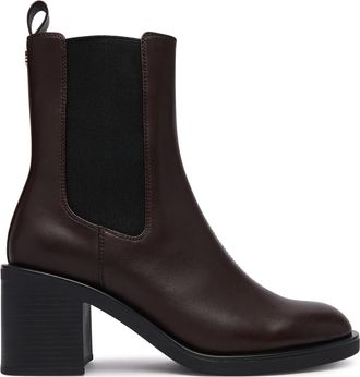 HUGO BOSS Stiefeletten HUGO Nalie 50577414 Dunkelbraun