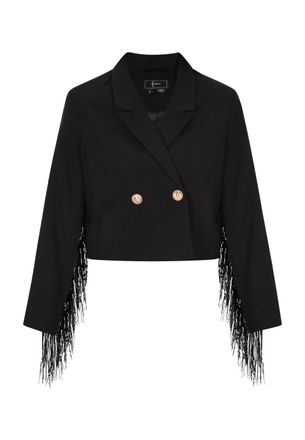 Faina Blazer Frauen Schwarz