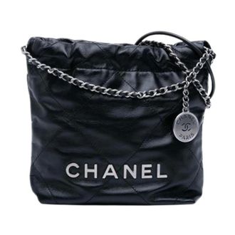Chanel Sac Cartable en Cuir Matelass&eacute; Pre-owned - Femme - Pre-owned - Noir - Taille: ONE Size