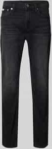 Calvin Klein Jeans Slim Fit Jeans mit Label-Detail