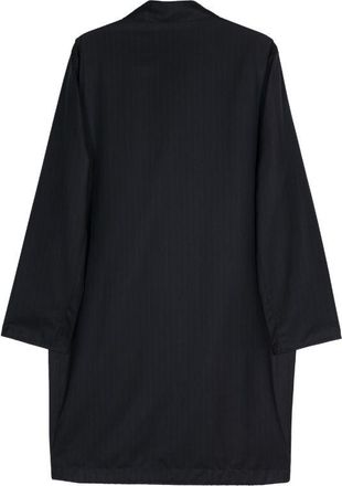 Kiton Womens Pinstripe Single-Breasted Coat Aw24 M