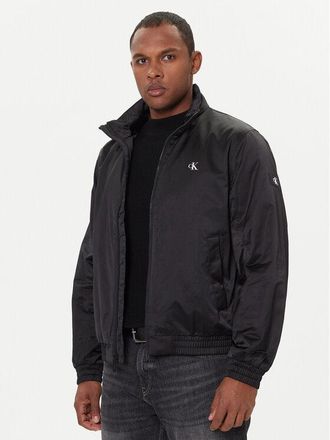 Calvin Klein Jeans Bomberjacke Harrington LV04RC516G Schwarz Regular Fit