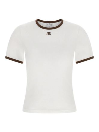 Courr&egrave;ges T-Shirt - Marron
