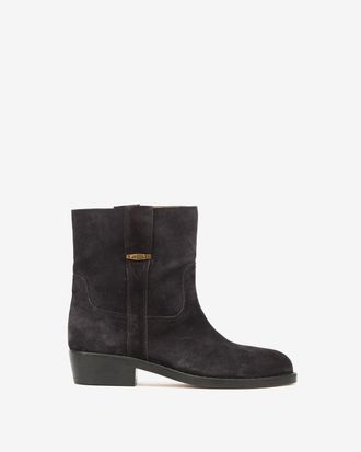 Isabel Marant Boots Lylie - Femme - Noir D&eacute;lav&eacute; - Taille36 - Isabel Marant