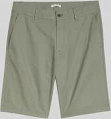 Tom Tailor Denim Regular Fit Bermuda aus Leinen-Baumwolle-Mix