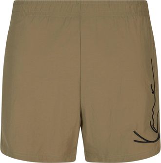 Karl Kani Herren KM-SW011-104-12 Signature Board Shorts Olive, S