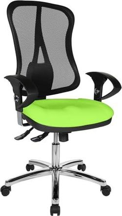 Topstar Topstar Head Point SY Deluxe, ergonomischer Bürostuhl, Schreibtischstuhl, inkl. Armlehnen, Stoff, apfelgrün/schwarz