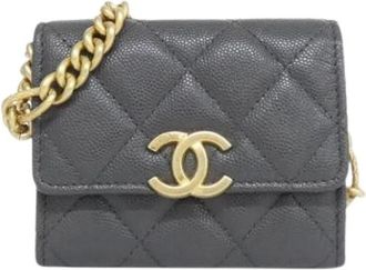 Chanel Mini Pochette Vintage doccasion - Femme - Pre-owned - Noir - Taille: ONE Size