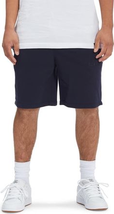 DC Riot - Kurze Jogginghose für Männer Blau