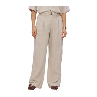 Moss Copenhagen Damen, Hosen, Beige, XLGr&ouml;&szlig;e