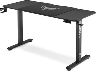 Diablo Chairs H&ouml;henverstellbarer Schreibtisch X-Tensio Elektrischer Sitz-Steh-Schreibtisch mit Memory-Funktion IQ-Erinnerung Kabel-Organizer 160&times;60 cm H&ouml;he 7