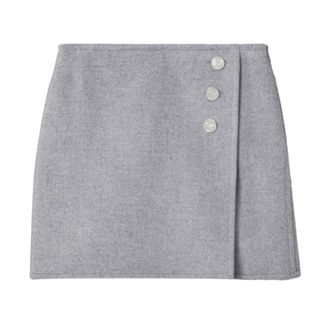 Tory Burch Monogramm Minirock - - Skirts - Damen - Grau - 3XS