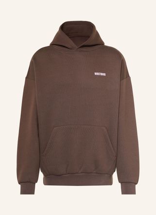 Worst Behavior Wrstbhvr Hoodie Studio v14 braun
