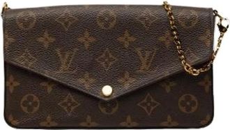 Louis Vuitton Pre-owned Pochette Felicie - Femme - Pre-owned - Brun - Taille: ONE Size