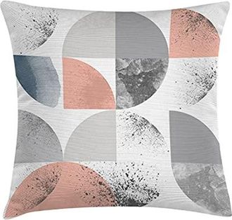 TAK Design Zweig Design Kissen, Baumwolle, Multi Farbe, 45 mm x 45 mm x 2 mm