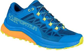 La Sportiva La Sportiva Karacal Chaussures de Trail Running pour Homme, Bleu Citrus 634712, 44 EU