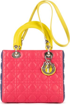 Dior Crossbody Bags - Medium Lady Dior Zip Medium - Gr. unisize - in Rosa - für Damen