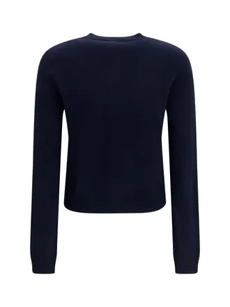 Lisa Yang Womens Karia Cardigan Deep Navy Kashmir-Capra Hircus Kashmir/capra Sweater