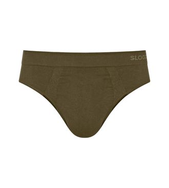 sloggi Damen Sloggi Men GO Smooth Brief C2P, Green - Dark Combination, S