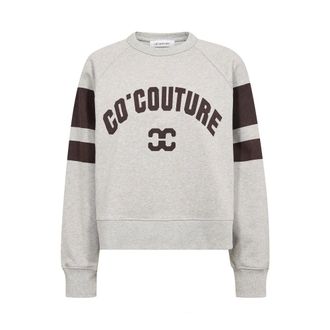 Co'Couture Damen, Sweatshirts & Hoodies, Grau, XLGr&ouml;&szlig;e