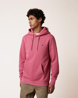 Faguo Sweat &agrave; capuche rose fonc&eacute;
