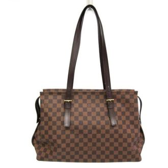Louis Vuitton Pre-owned Tissu sacs-louis-vuitton - Femme - Pre-owned - Brun - Taille: ONE Size