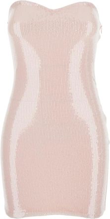Twentyfourhaitch Femme, Robes, Rose, Taille: 40 FR Siwa Paillettes Mini Dress