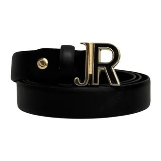 John Richmond Femme, Accessoires, Noir, Taille: 85 CM Ceinture &agrave; boucle logo