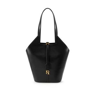 Elisabetta Franchi Everywhere Medium Leder Hobo Bag - - Bags - Damen - Schwarzk - ONE SIZE