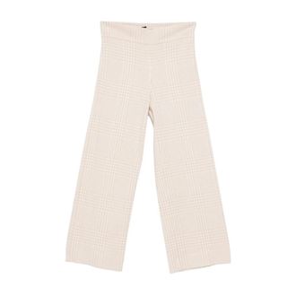 D.exterior Weite Hosen - - Trousers - Damen - Beige - M