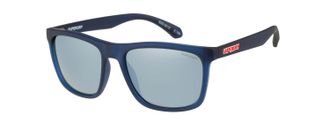 Superdry Sonnenbrille SUPERDRY Modell 996080, Herren, dunkelblau, leicht durchscheinend, matt, Sonnenbrillen Sonnenbrille, Vollrand, Markenlogo am B&uuml;gel