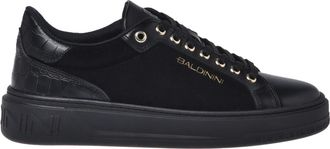 Baldinini Low-Top Sneaker - SNEAKER BALDININI - Gr. 37,5 (EU) - in Schwarz - für Damen