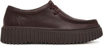 Clarks Halbschuhe Torhill Bee 26327768 Dunkelbraun