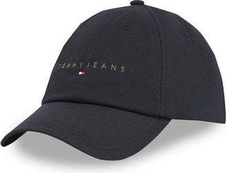 Tommy Jeans Cap Tjm Linear Logo Cap AM0AM12958 Schwarz