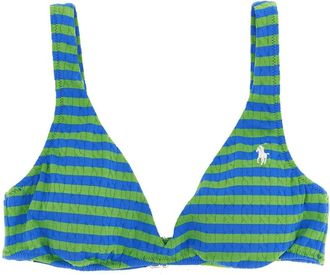 Polo Ralph Lauren Femme, Maillots de bain, Multicolore, Taille: 40 FR Haut de bikini &agrave; rayures