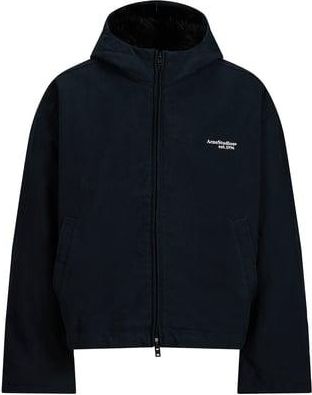 Acne Studios Manteau oversize &agrave; capuche effet fourrure