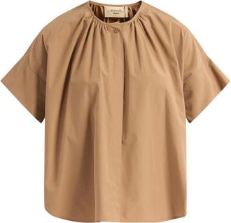 Max Mara Femme, Blouses et Chemises, Brun, Taille: 36 FR Wkdeducata Blouse