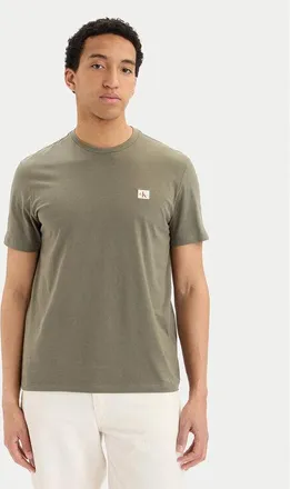 Calvin Klein Jeans T-Shirt LV04RC272G Khakifarben Regular Fit
