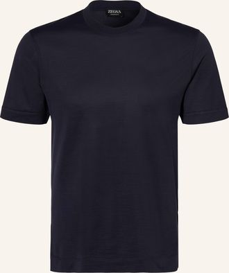 Ermenegildo Zegna Zegna T-Shirt Mit Seide blau