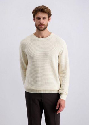 Pierre Cardin Rundhalspullover mit Rundhalsausschnitt