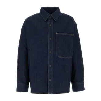 A Gold E Homme, Chemises, Bleu, Taille: M Corwin Shirt
