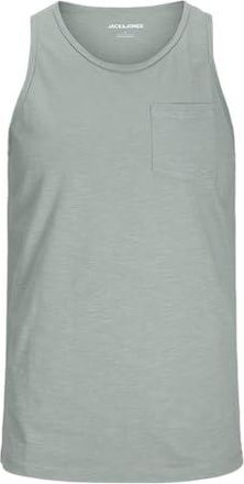Jack & Jones Tanktop Débardeur Jjjake Tampa Pocket Slub, Iceberg Green, S Hommes