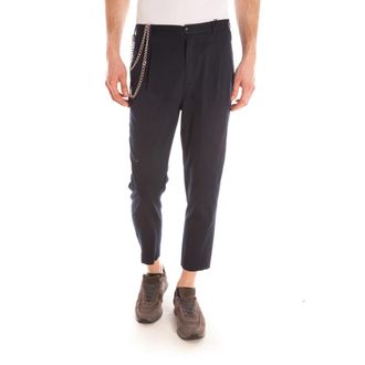 Daniele Alessandrini Pantalone Box Catena 95 - - Trousers - Herren - Blau - L