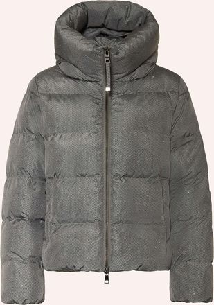 BLONDE No.8 Blonde No.8 Steppjacke Mit Schmucksteinen grau