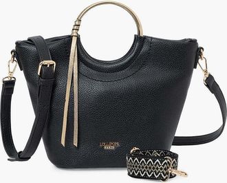 Lollipops Petit sac shopper noir Sefa