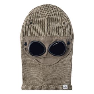 C.P. Company Goggle Beanie - - Accessories - Herren - Grau - ONE SIZE