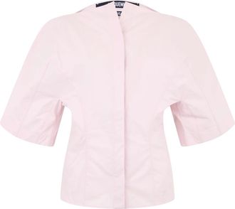 Jacquemus Femme, Blouses et Chemises, Rose, Taille: 38 FR Moisson Shirt