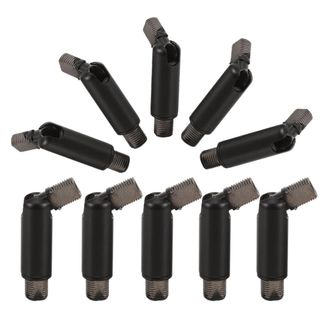 BESPORTBLE 14 St&uuml;ck Badezimmer Deckenleuchten Adapter aus Eisen mit 180&deg; Drehgelenk Lampenfassungsadapter f&uuml;r Wandlampen und Schr&auml;ge Decken Flexibler Montageadap