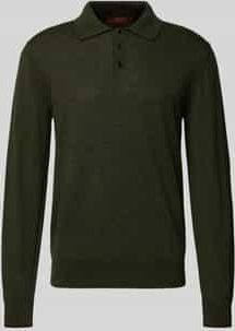 Cruna Strickpolo mit Kentkragen